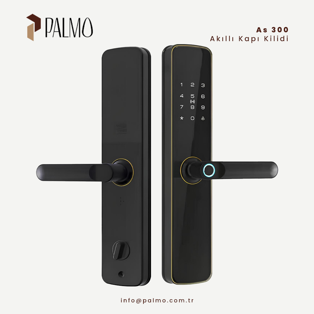 Palmo AS 300 Akıllı Kapı Kilidi – Assos Metal